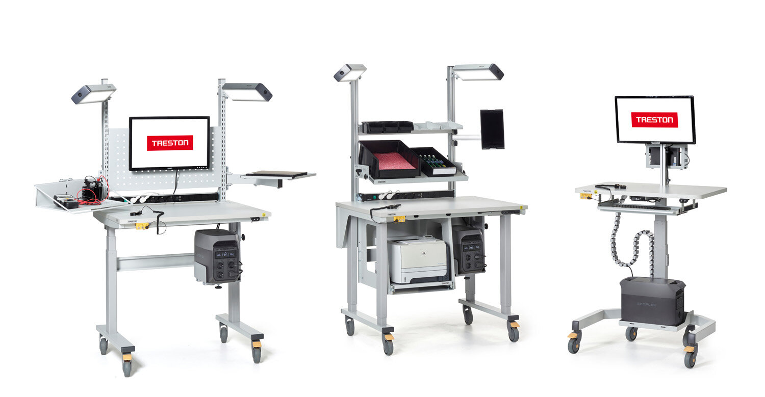 Powered Mobile Workstations | Treston PowerX