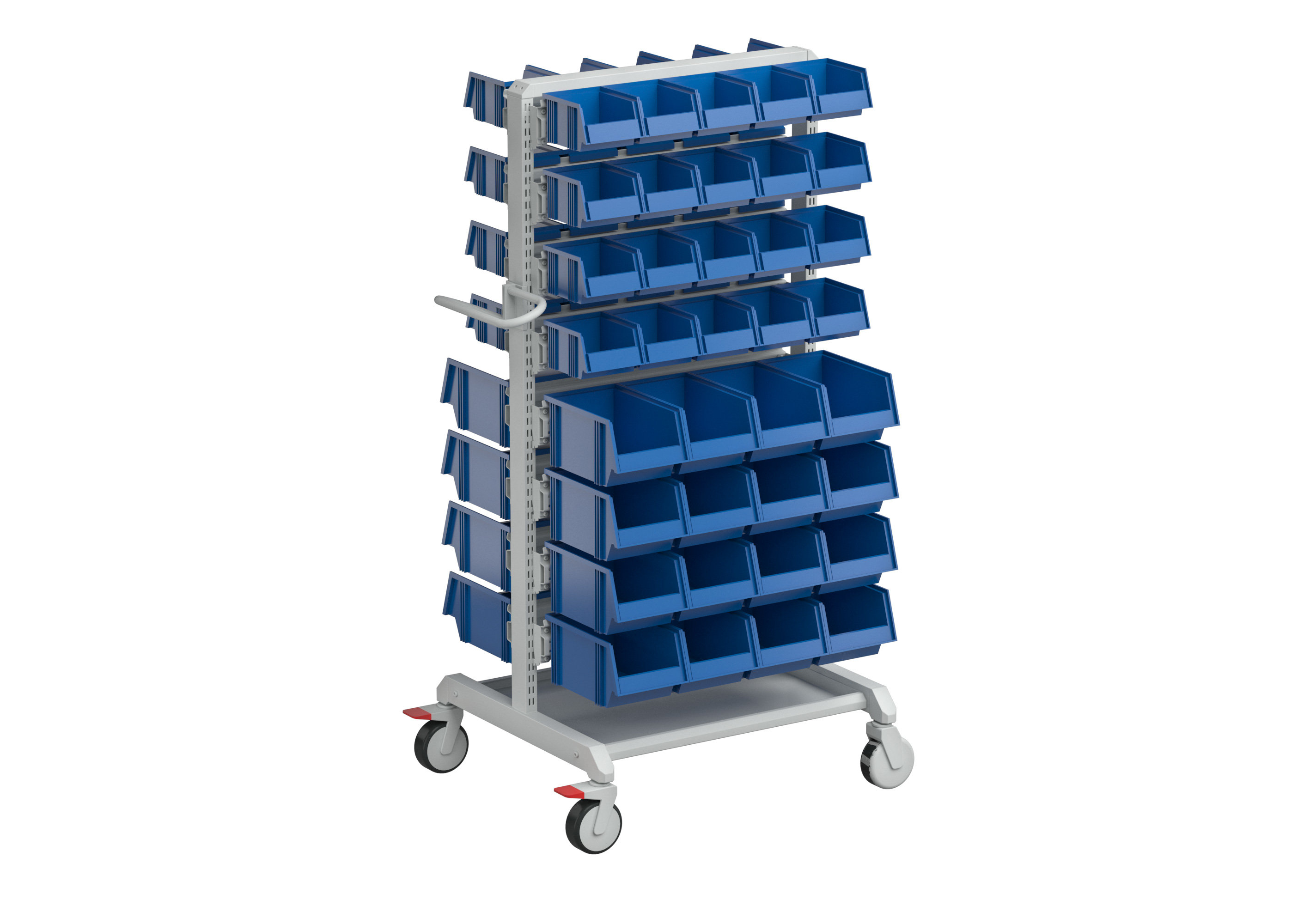 Stacking bin trolleys | Treston