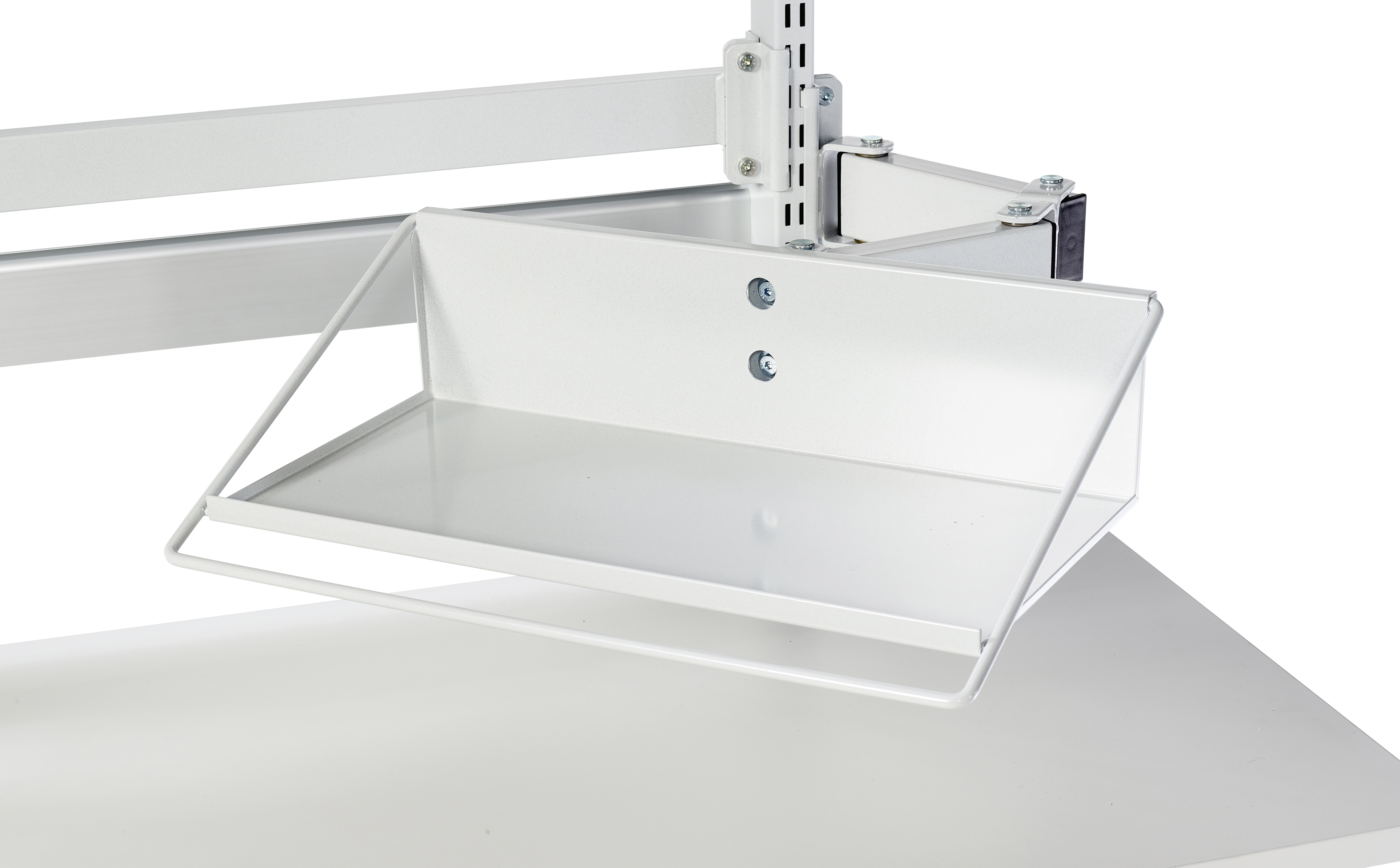 Equipment tray ESD 500x250x125 with heavy arm | Treston