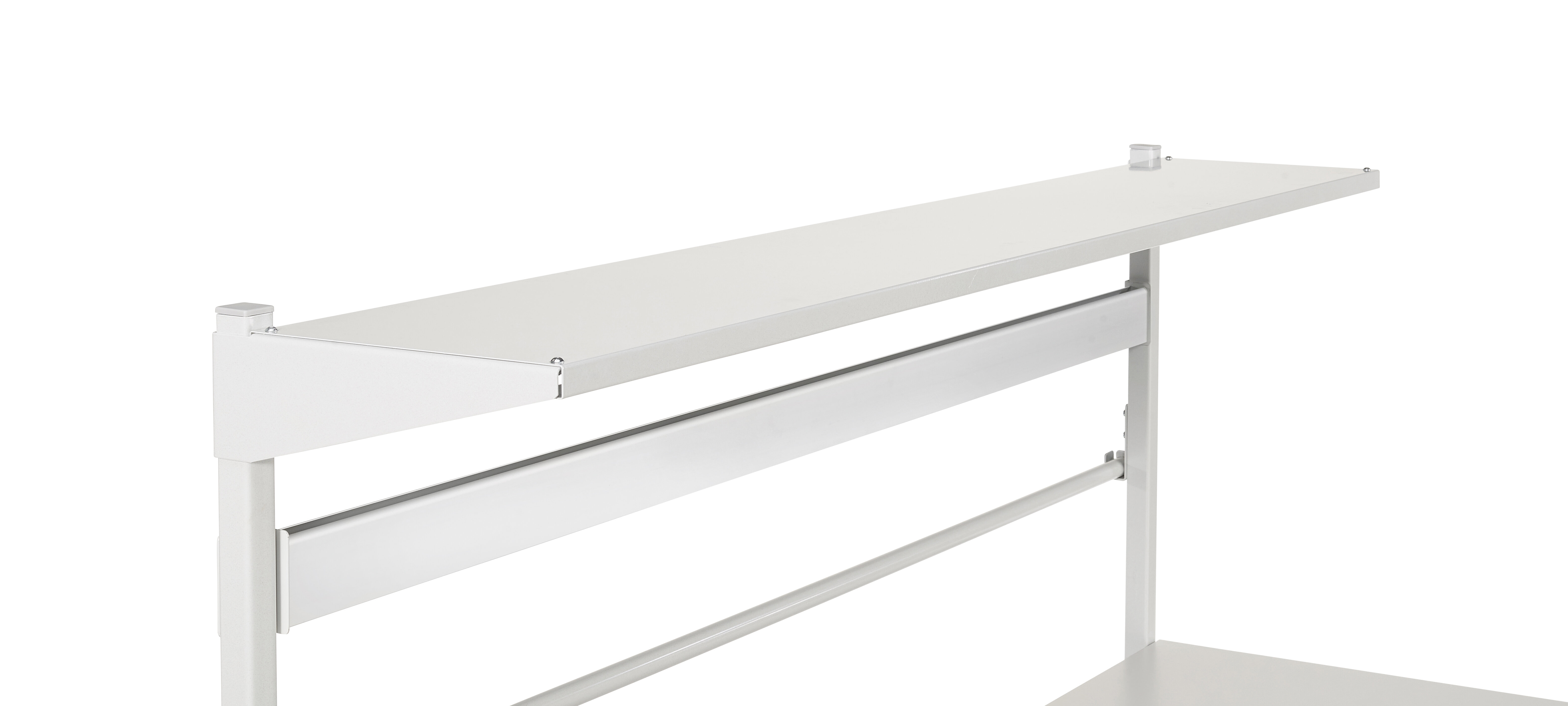 Height adjustable upper steel shelf 1500x310 | Treston