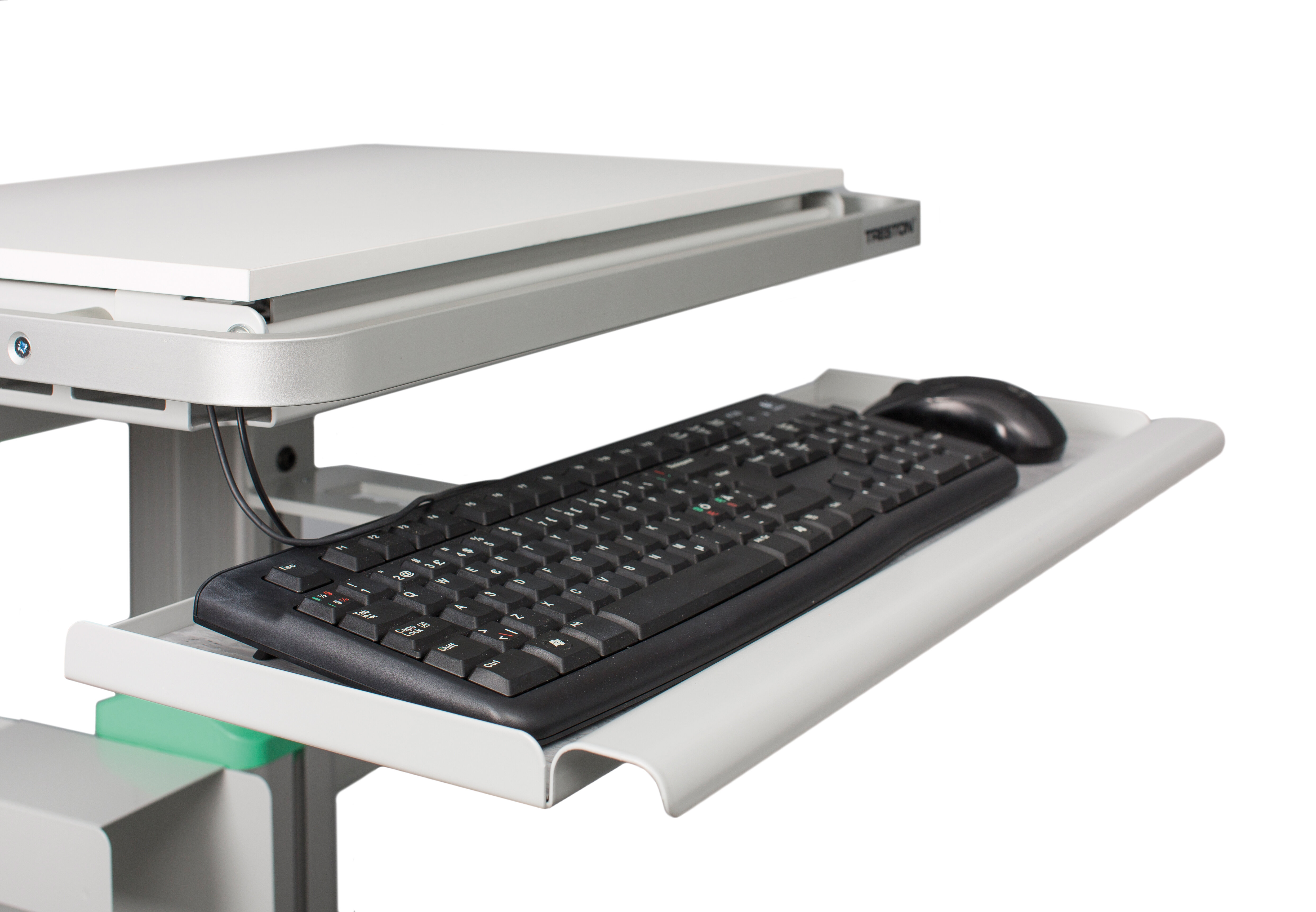 Keyboard and mouse tray 620x210 mm | Treston