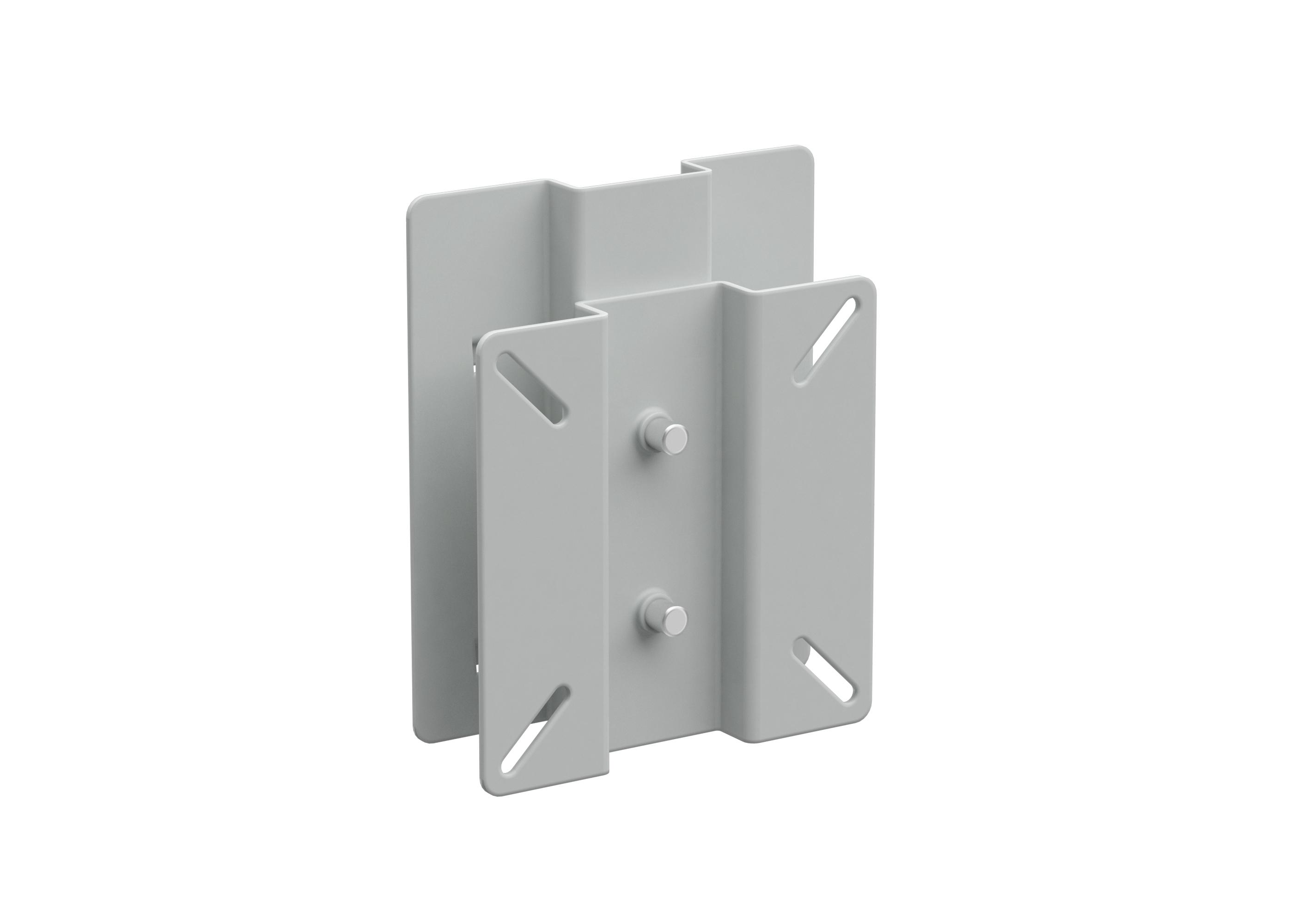 LCD monitor holder for perforated panel | Treston