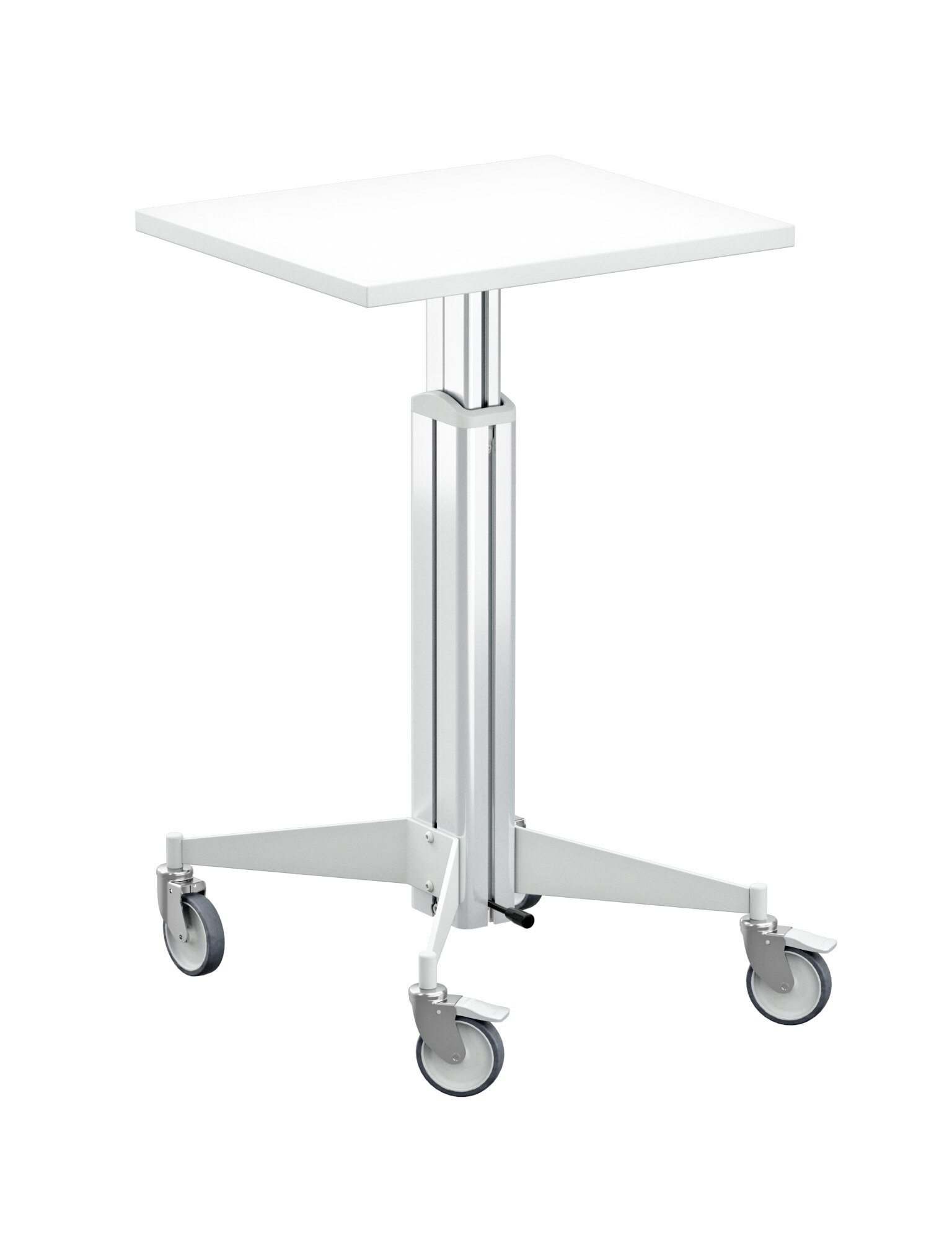 Mobile height adjustable work surface ESD 600x500 | Treston
