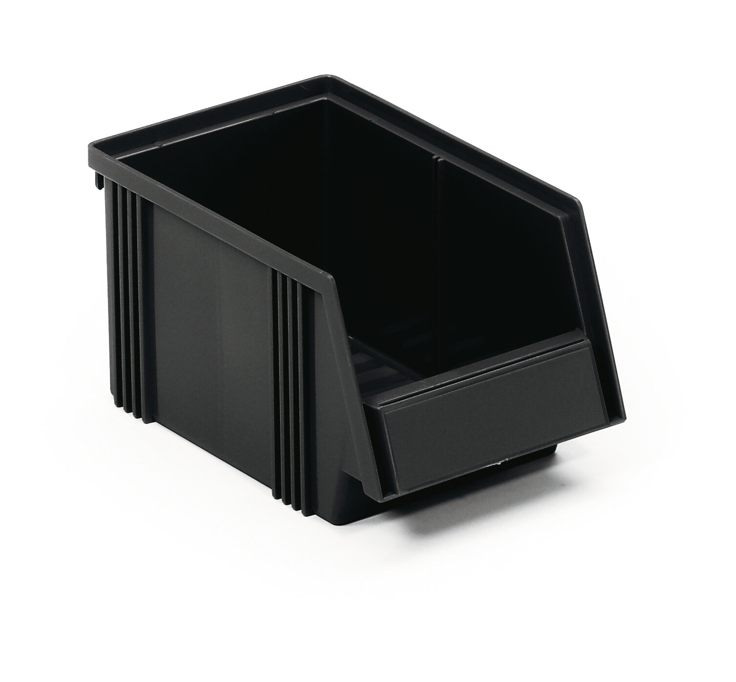 Stacking bin 149x250x130 Black ESD | Treston