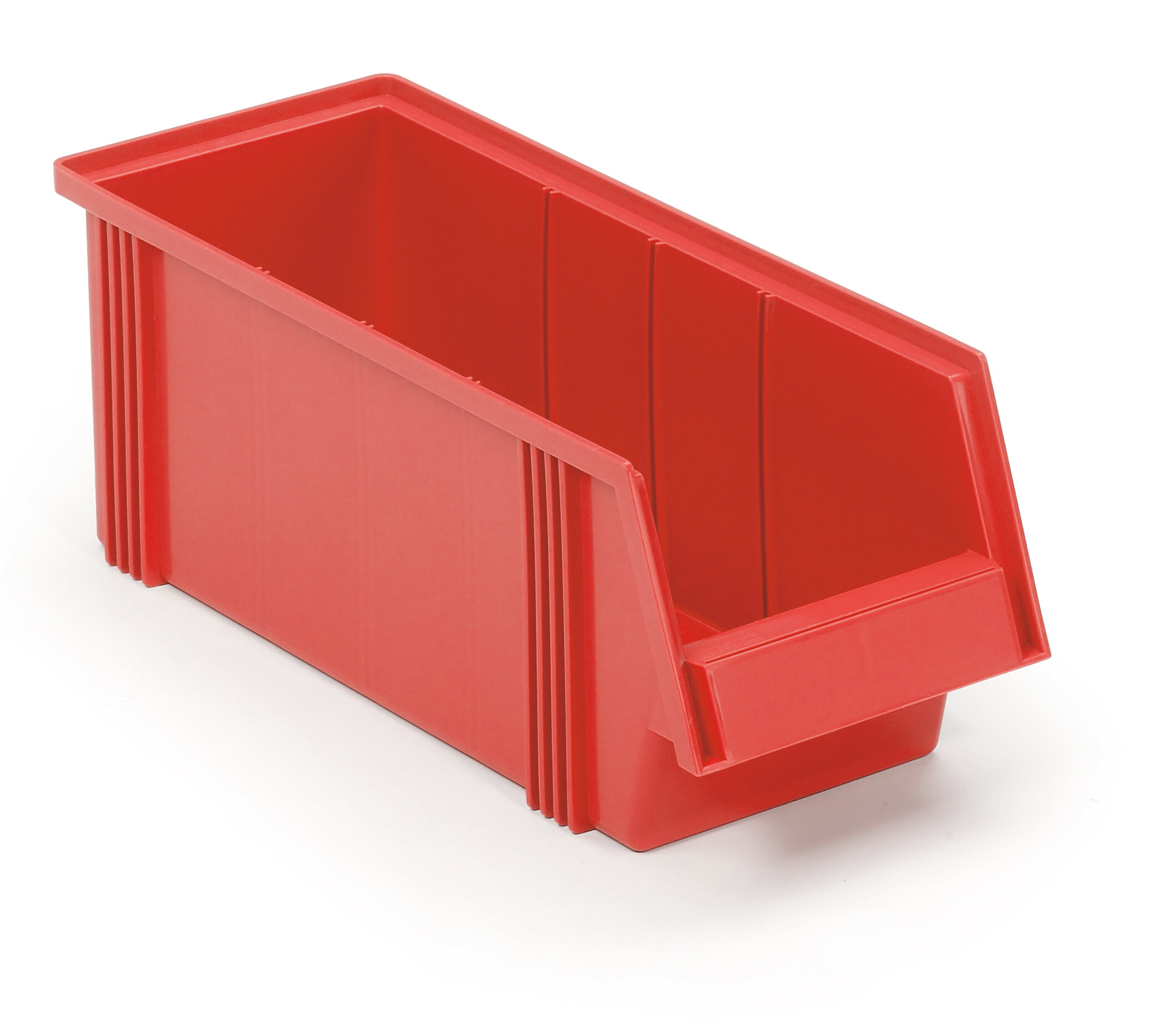 Stacking bin 186x500x182 Red | Treston