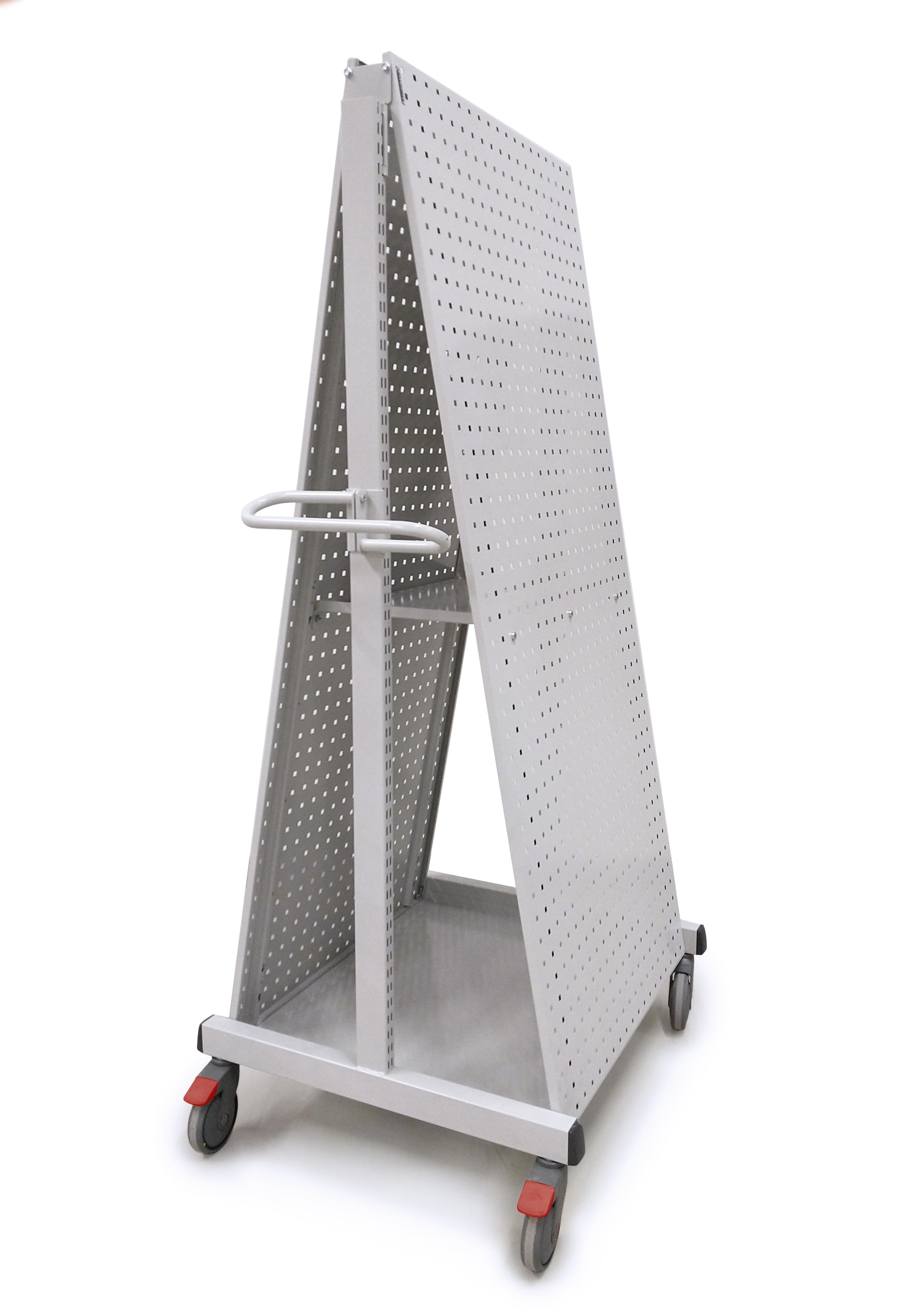 Treston Industrial Multi trolley, tilted perforated panels | Treston