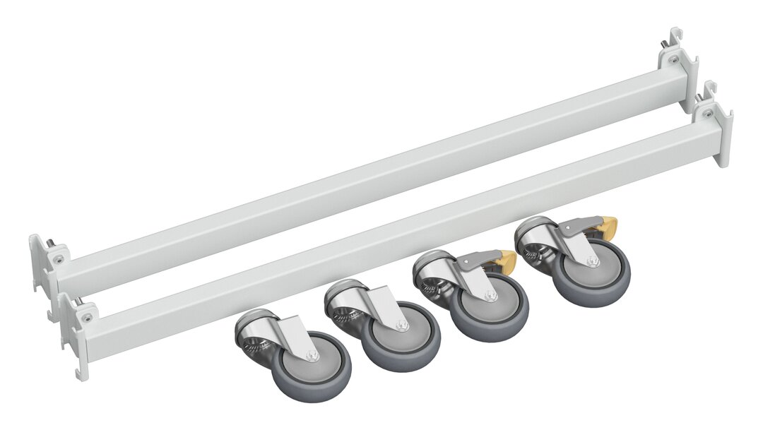 Castor set Treston FiFo Flow Rack M900 ESD | Treston