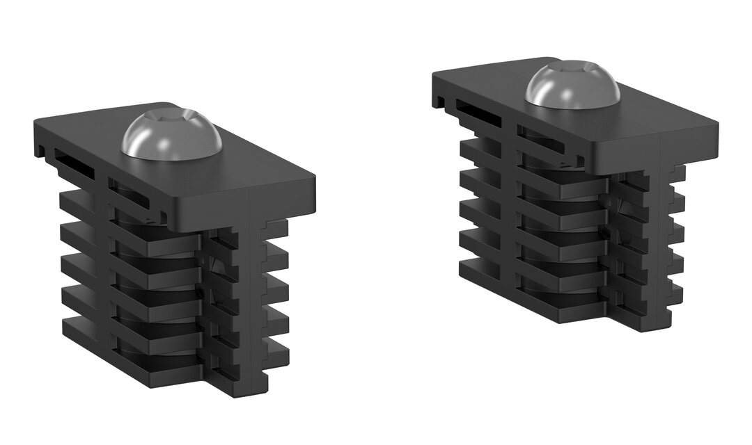 Fixing plug set for upright tubes | Treston