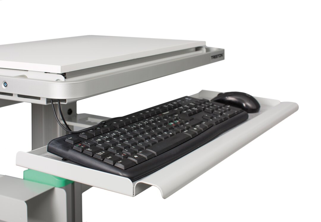 Keyboard and mouse tray 620x210 mm | Treston