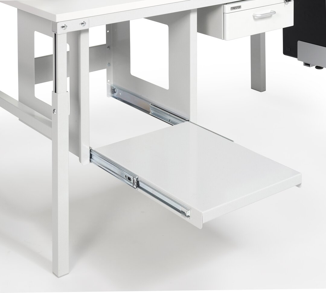Pull-out steel shelf 500 for printer | Treston