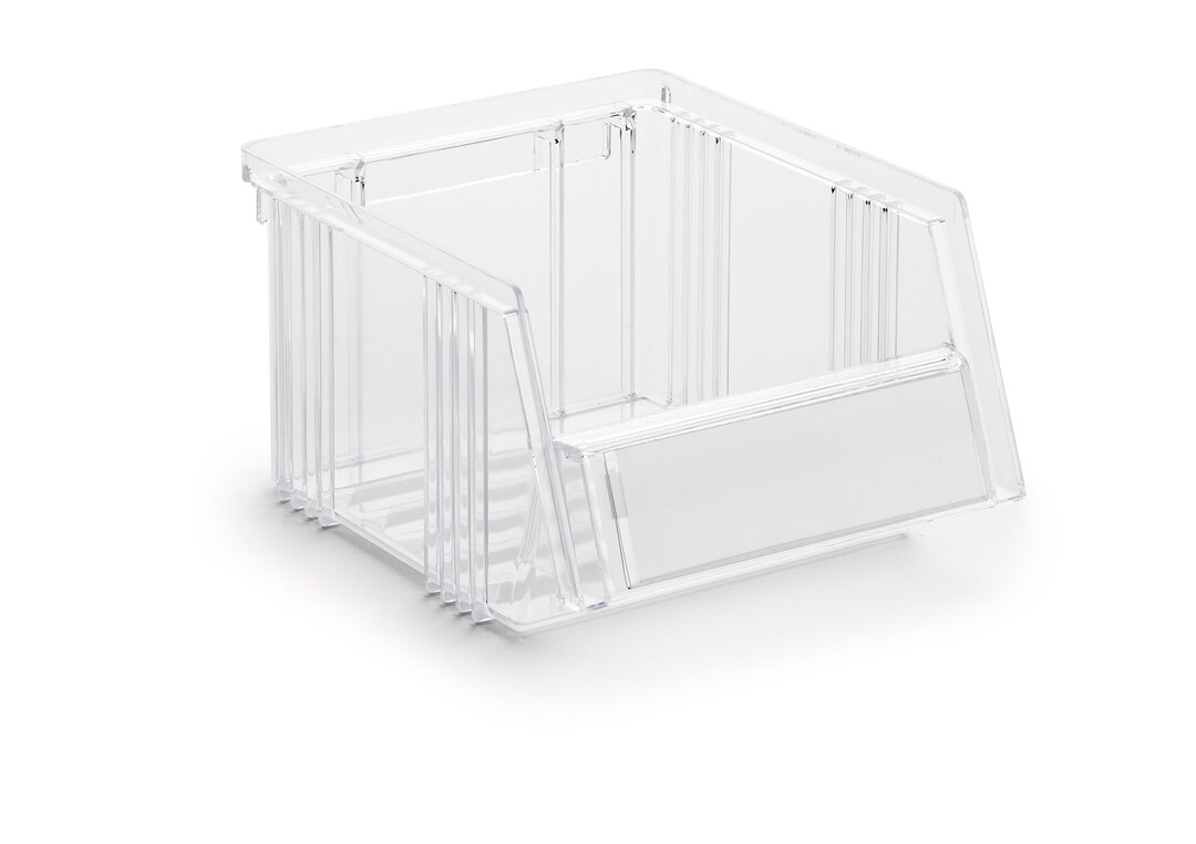 Stacking bin 149x192x105 crystal clear 45 pcs | Treston
