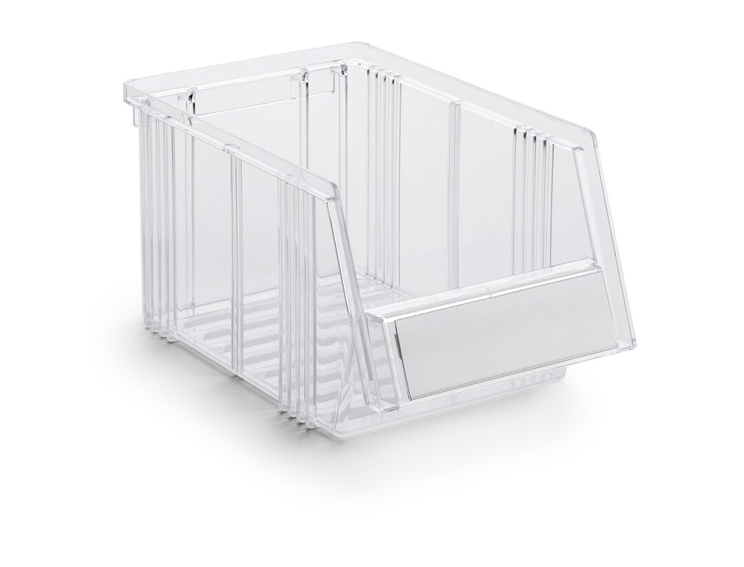 Stacking bin 149x250x130 crystal clear 30 pcs | Treston