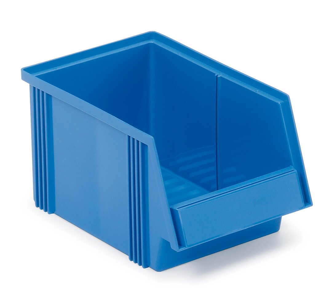 Stacking bin 186x300x156 blue 24 pcs | Treston